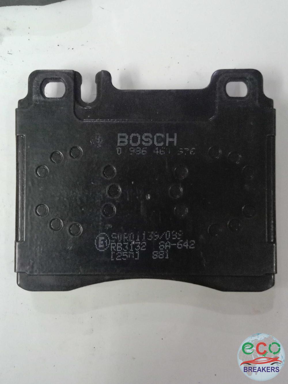 Mercedes Benz S Class W140 600 SE SEL 408HP Brake Pads Set Front 6.0 ...